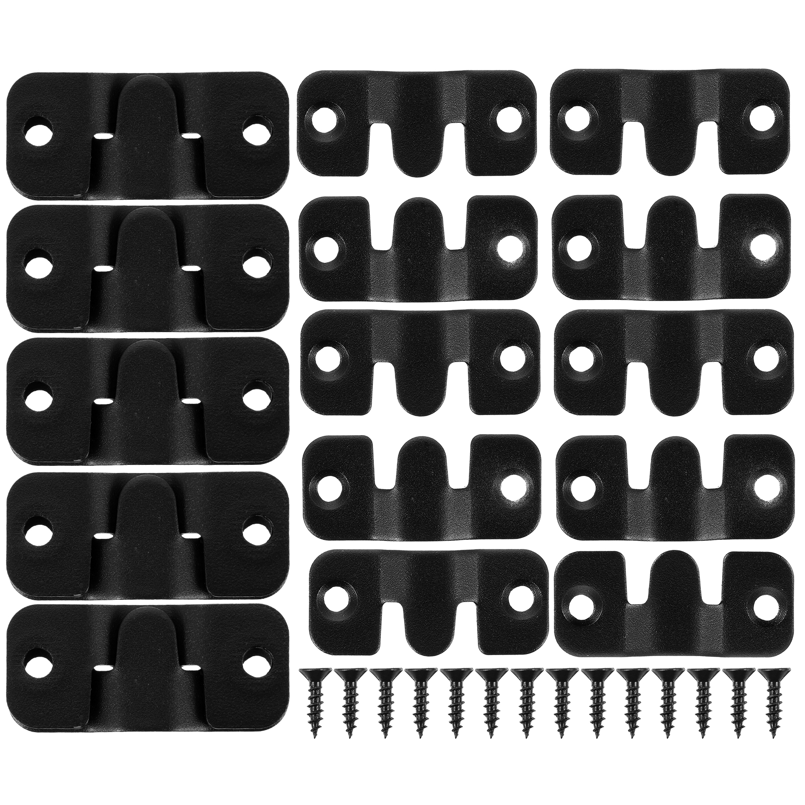 Raindrops 10 Sets Heavy Duty Picture Frame Mirror Hangers Interlocking ...