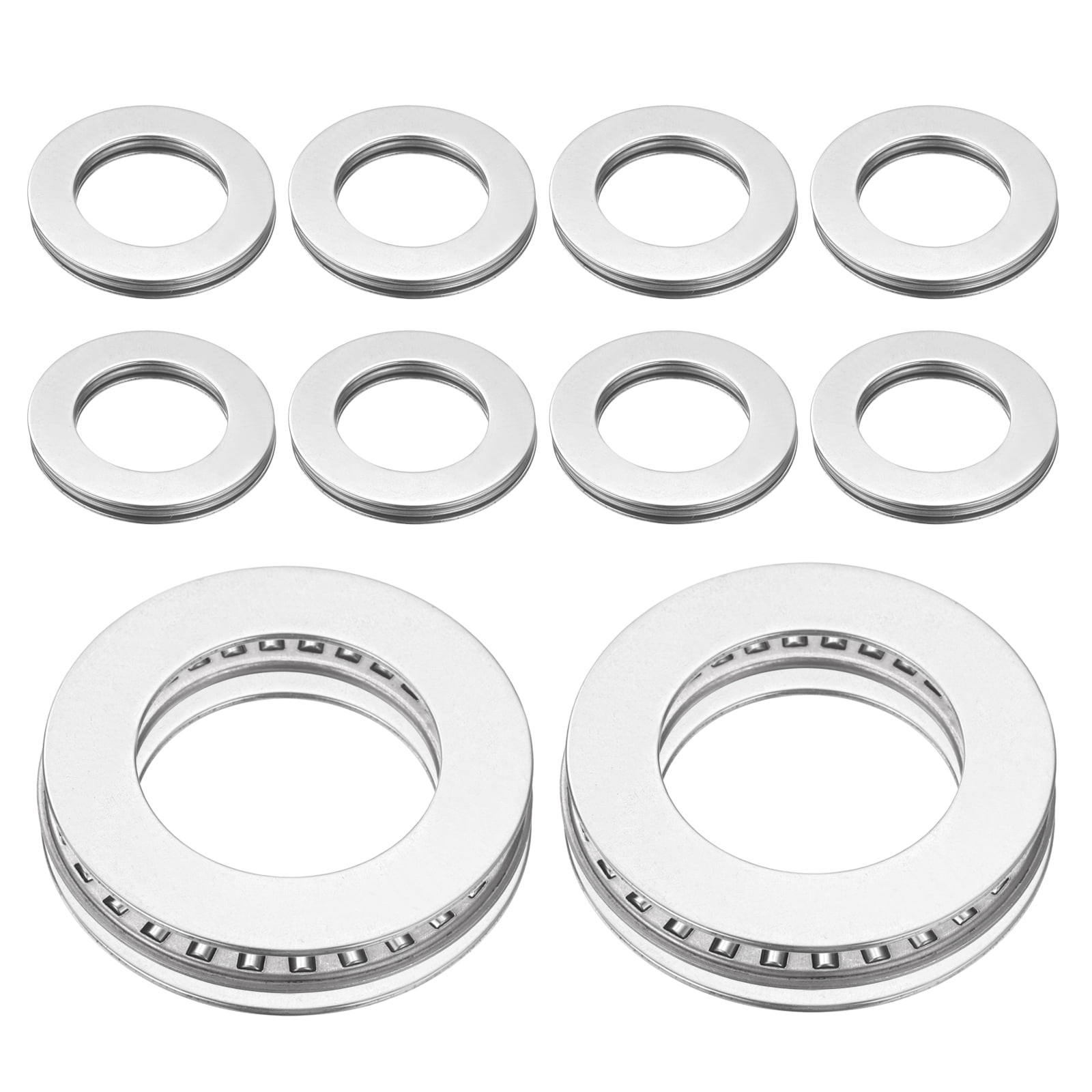 10 Sets NTA1220 Thrust Needle Roller Bearings with 20 Washers, Chrome ...