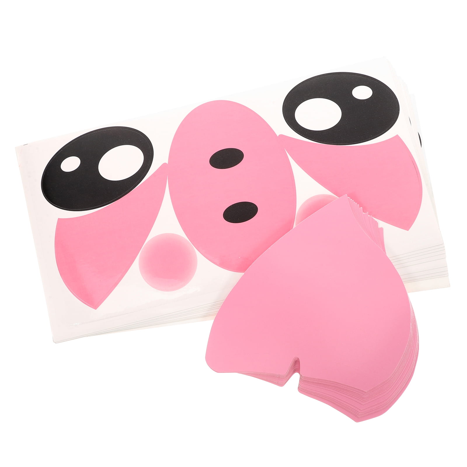 10 Sets Of Cartoon Expression Stickers for Crafts Adorable Face Eye ...