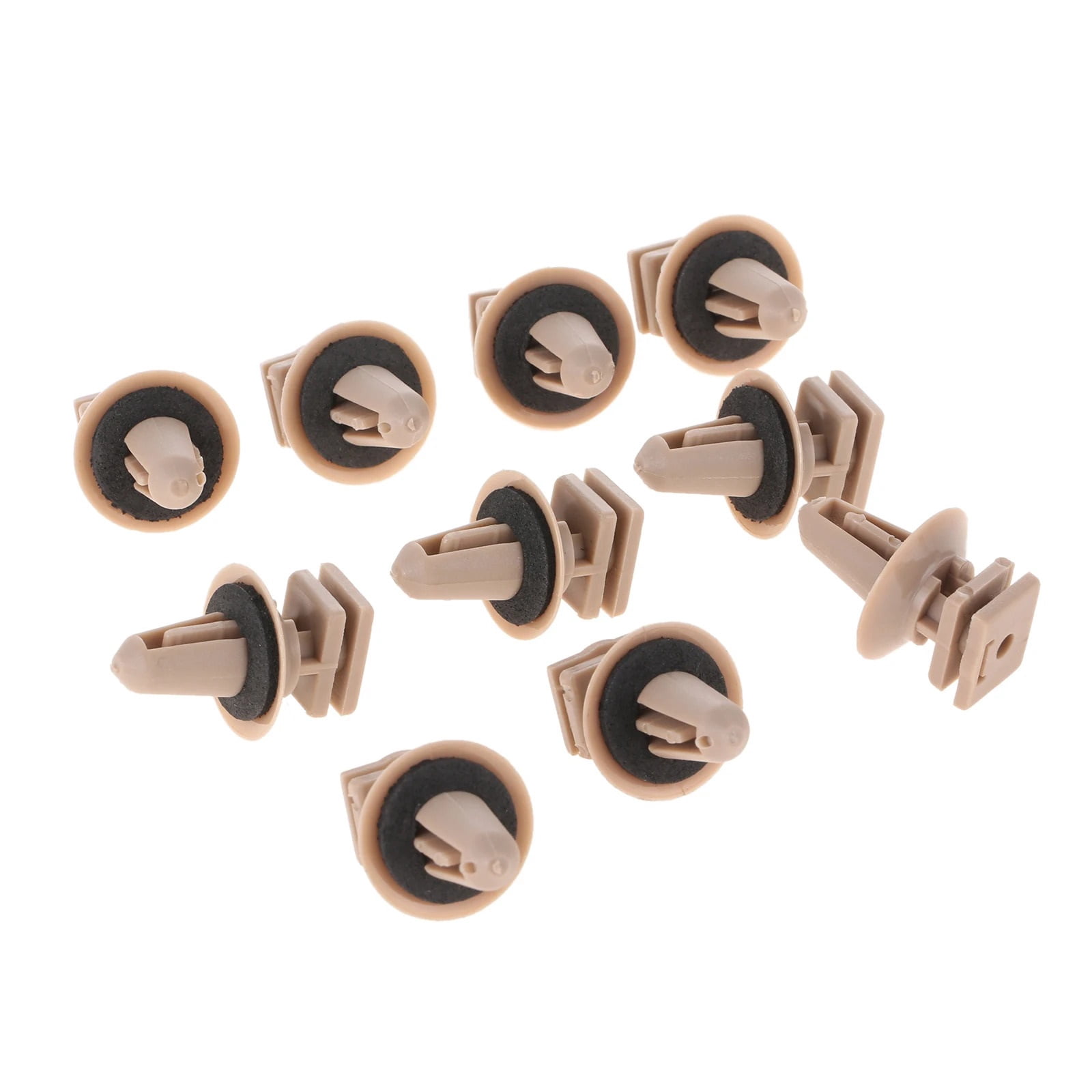 10 Sets Plastic Car Interior Sill Door Entrance Trim Clips 51477117532 ...