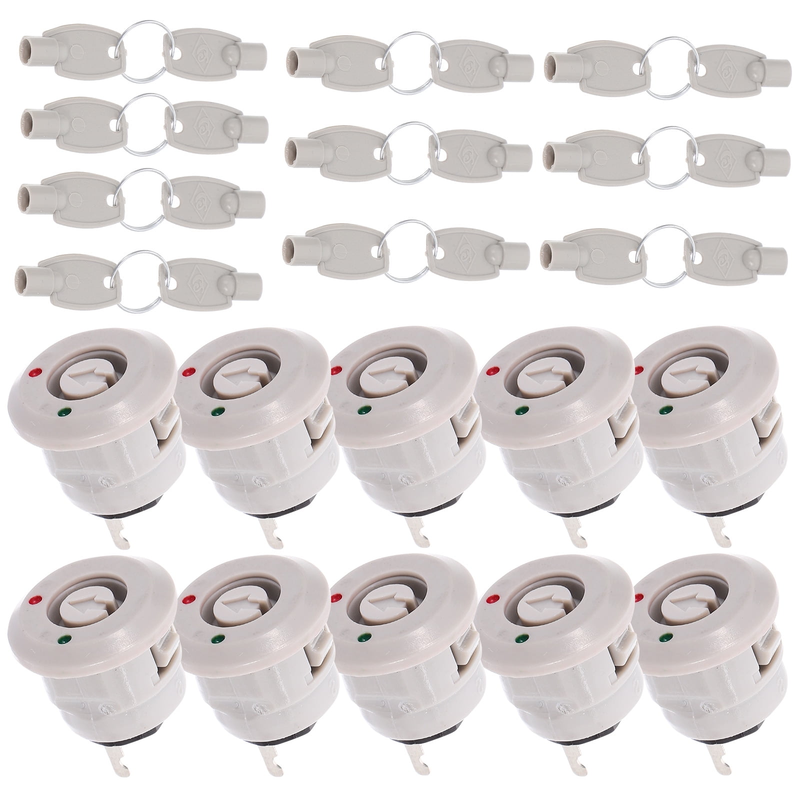 10 Sets Plastic Key Switch Lock Fire Hydrant Key Switch Fire Hydrant ...