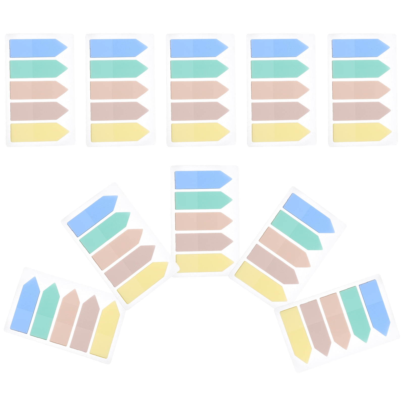 10 Sets Reading Strips Tags The Note Notes Lables Sticky Index Tabs for ...