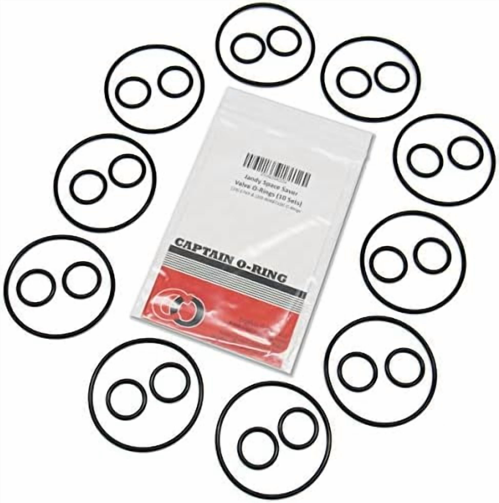 (10 Sets) Replacement Valve Cover & Stem O-Rings for Jandy Space Saver ...