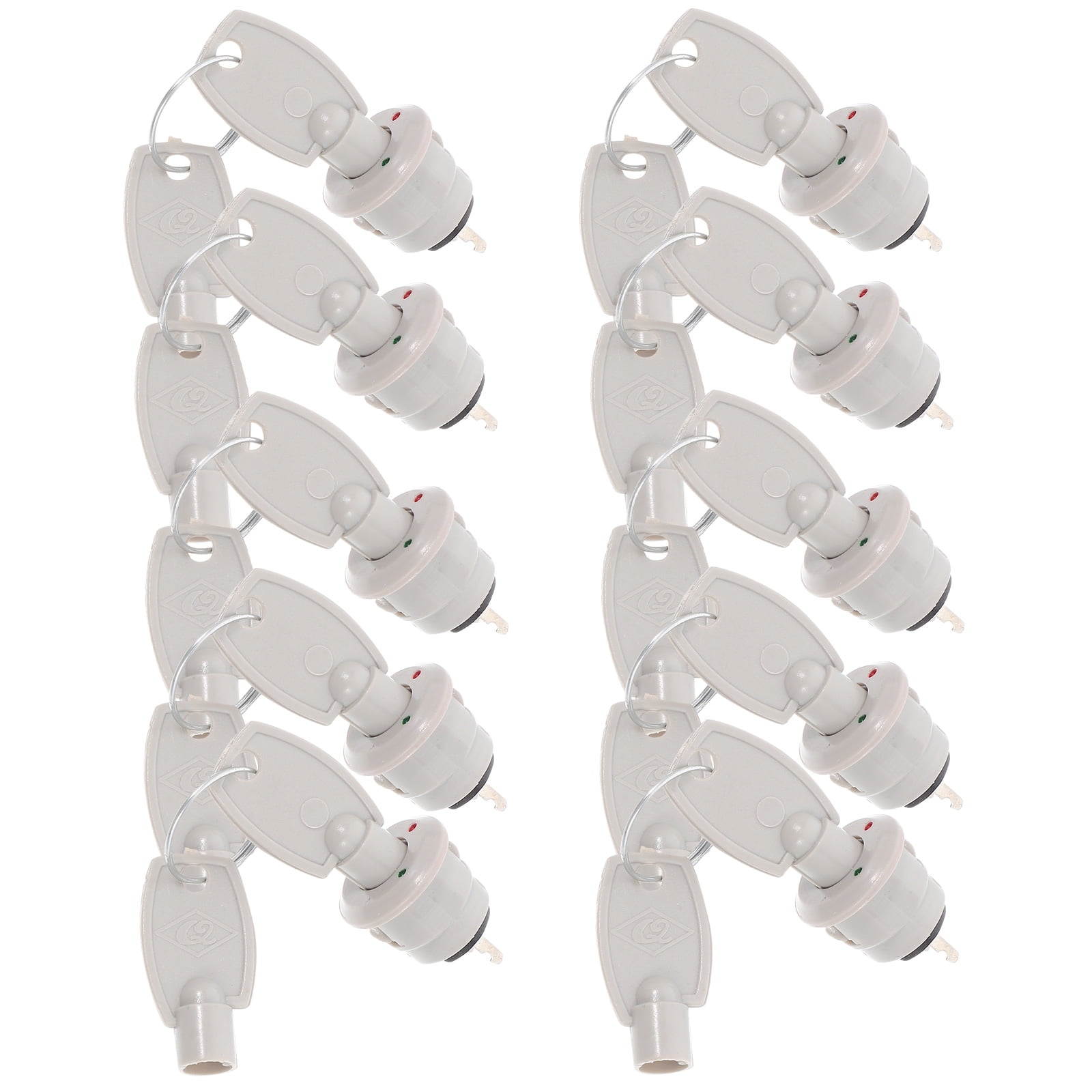 10 Sets Security Lock Key Switch System Fire Hydrant And Telephone Lock ...