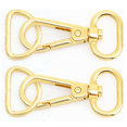 10 Sets Silver Snap Hooks Lobster Clasp Swivel Push Gate Fashion Clips ...