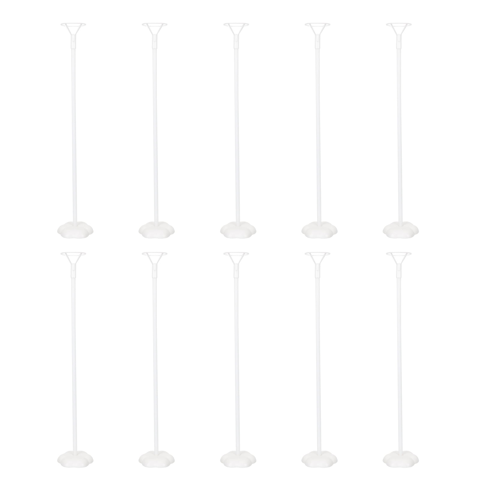 10 Sets Balloon Stands with Bases and Sticks for Party Balloon Column ...