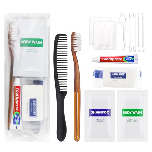 10 Sets Toiletry Kits Homeless Personal Hygiene Kit Bulk Homeless Care ...
