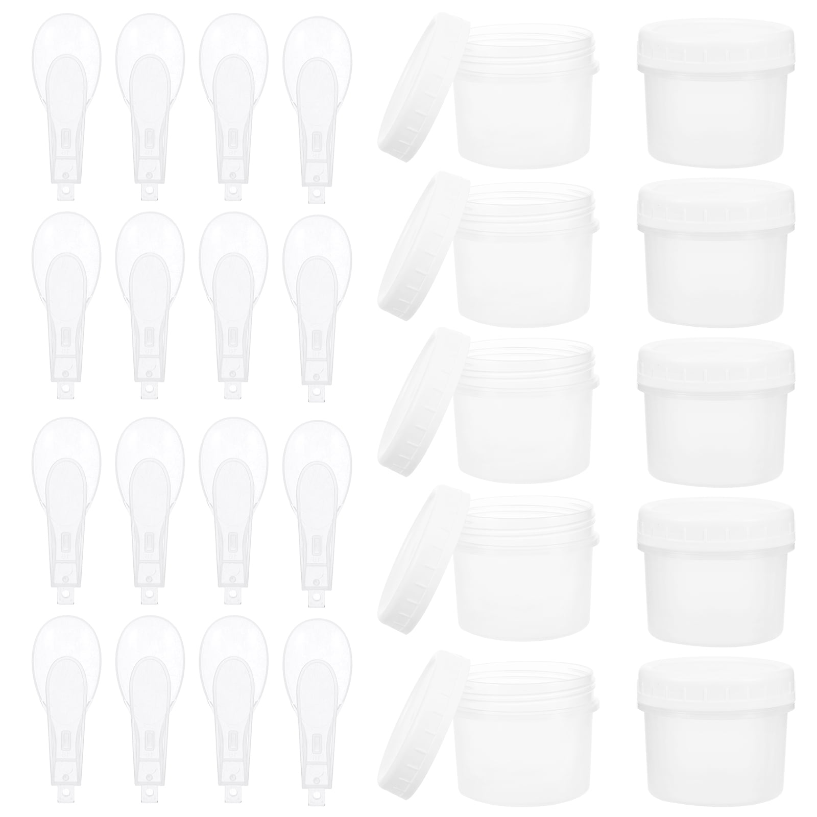 10 Sets of Ice Cream Freezer Container Freezer Preservation Holder Ice ...