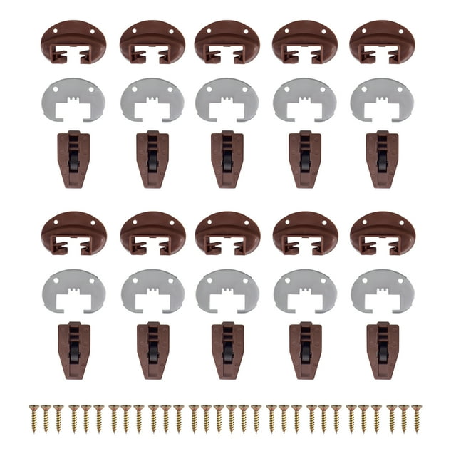 10 Sets of Improved Commercial Rite Track 2 Drawer Guides Parts - Fits ...