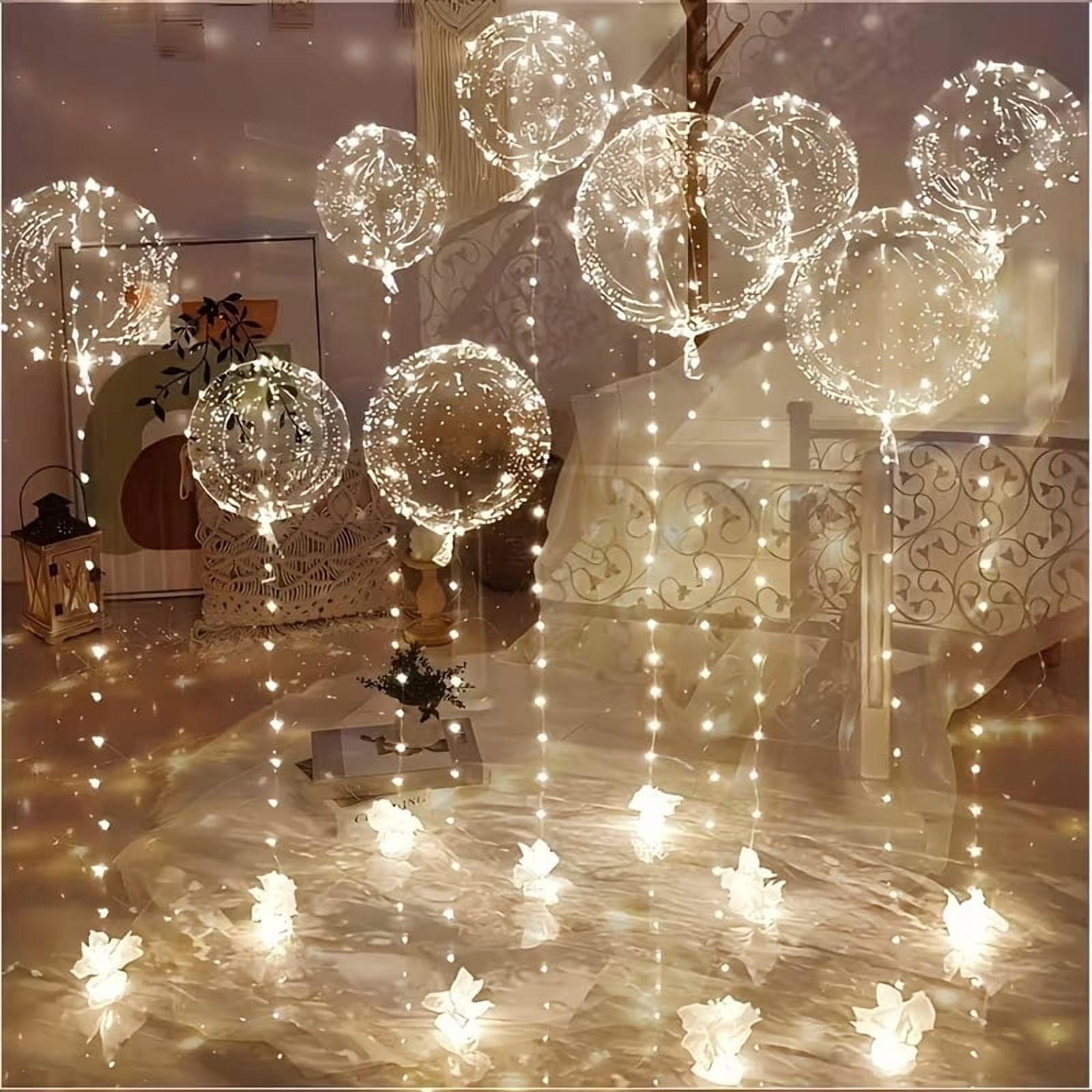 10 Sets of LED Light Floating Wave Balloons - Eco-Friendly Inflatable ...