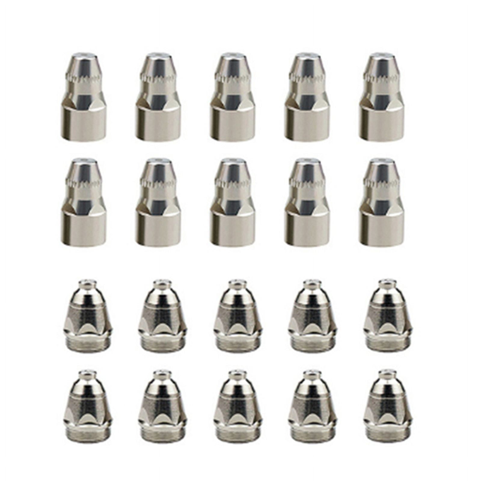 10 Sets of P80 Plasma Cutting Nozzle 1.7 Holes Cutting Machine Torch ...