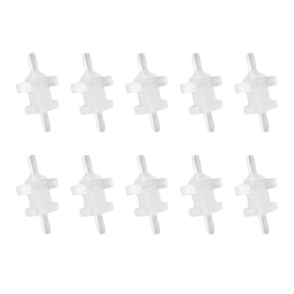 10 Sets of Tube Connectors Easy Installation Secure Fit Plastic for 3/ ...