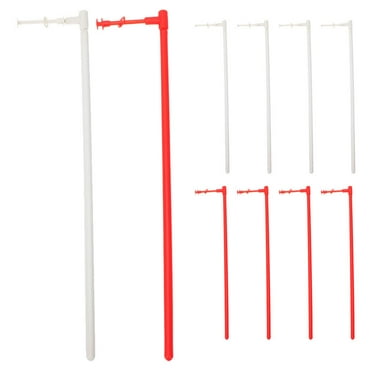 20pcs Colorful Plastic Pinwheel DIY Small Windmill Toy Set Beautiful ...