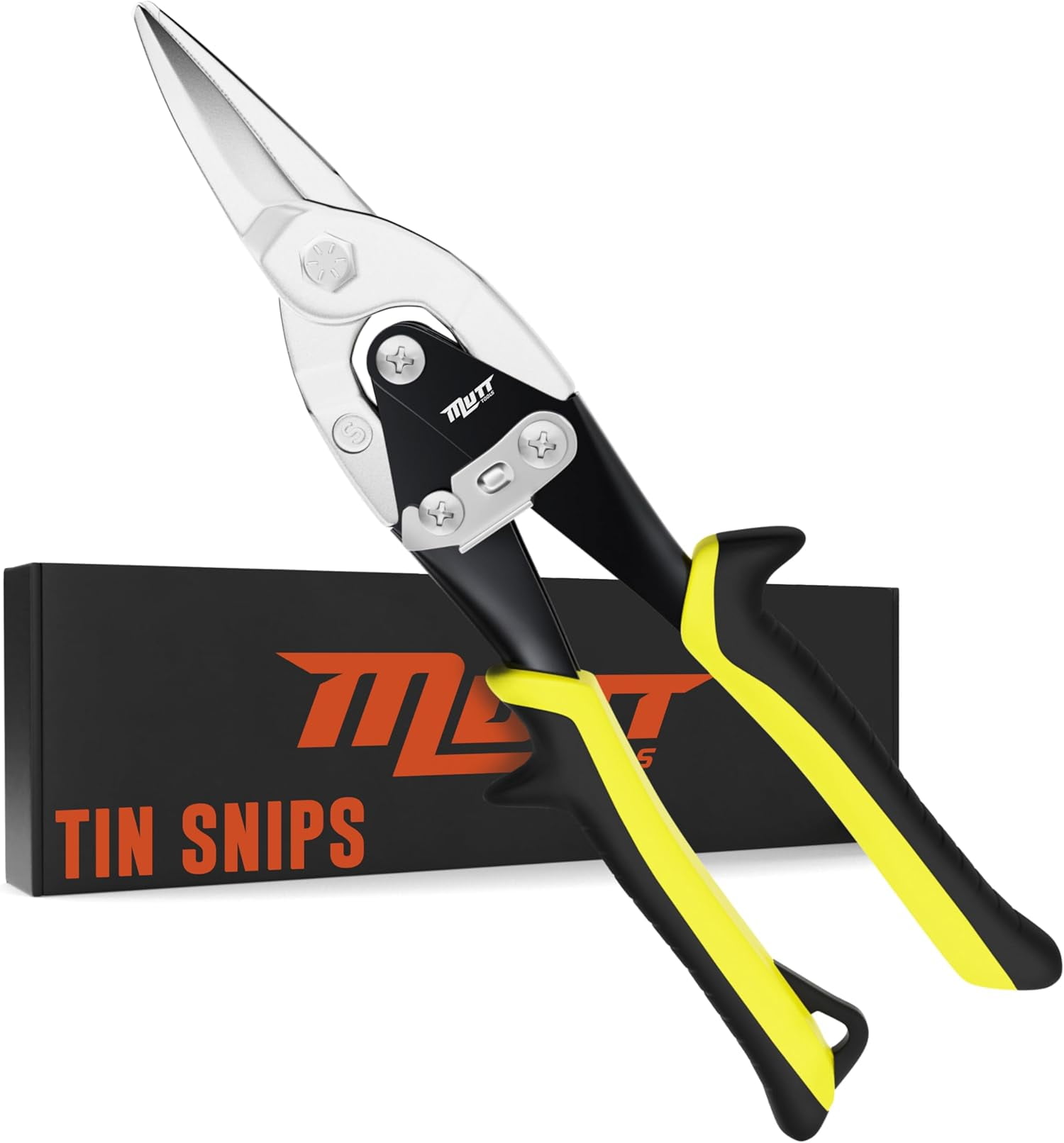 10" Shears - Professional Tin Snips for Sheet , Stainless & - Straight ...