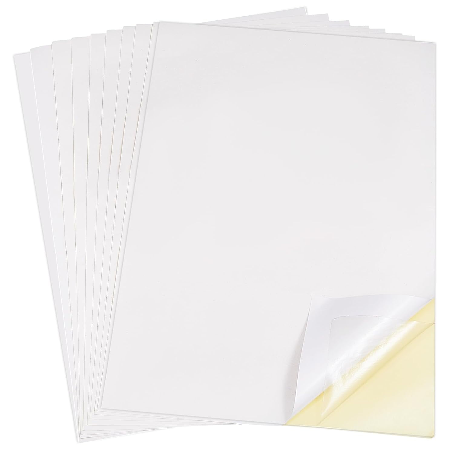 10 Sheet A3 Paper Double Sided Adhesive Sticker for DIY Card Craft ...