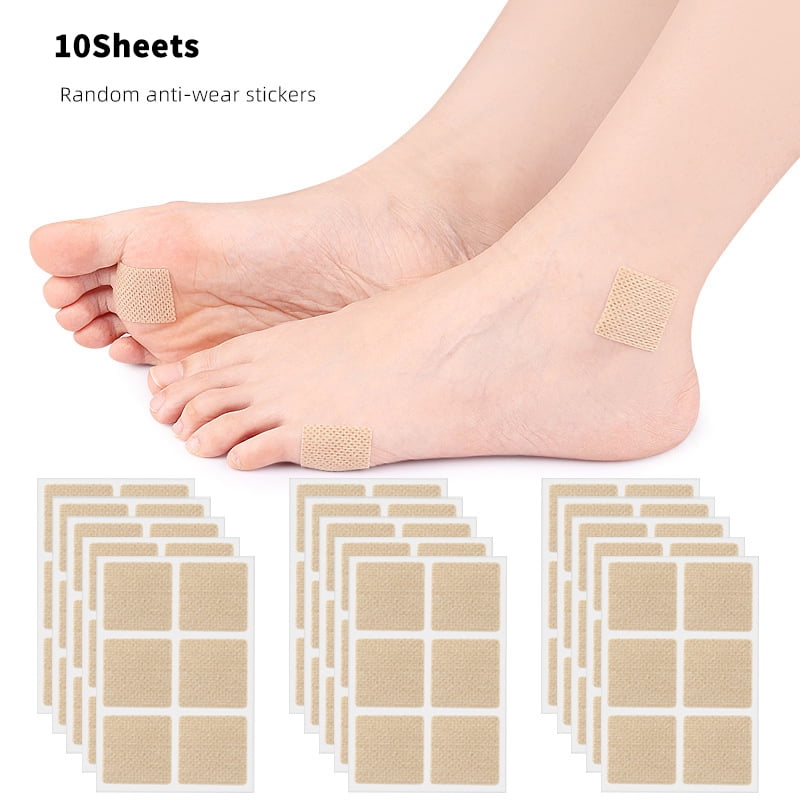 10 Sheet Anti-wear Foot Patch Foot Care Stickers Plantar Calluses ...