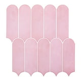 10-Sheet Peel and Stick Backsplash Tile, Self Adhesive Feather ...