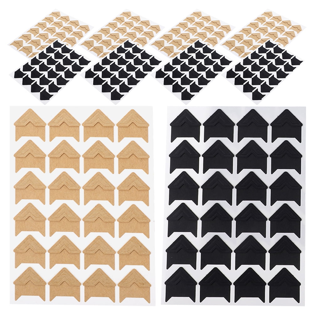 10 Sheet Photo Corners Self Adhesive Picture Corners For Scrapbooking ...
