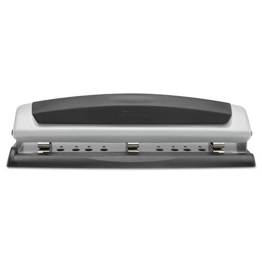10-Sheet Precision Pro Desktop Two- To Three-Hole Punch, 9/32" Holes ...