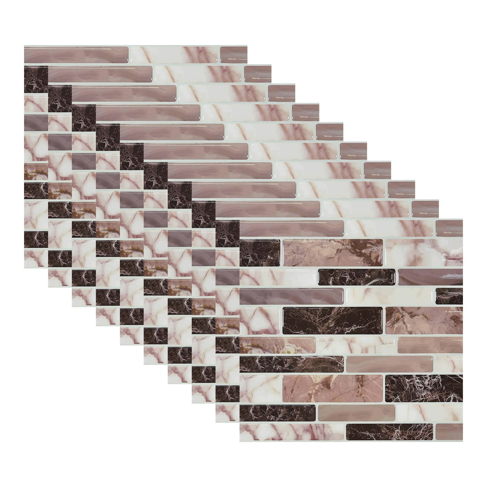 Fancy 10 x10cm ET006 90% Epoxy Tiles 1 square meters Coverage Area, for ...