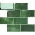 10-Sheet Subway Tile Peel and Backsplash, Self Wall Tiles, Backsplash ...