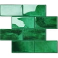 10-Sheet Subway Tile Peel and Backsplash, Self Wall Tiles, Backsplash ...