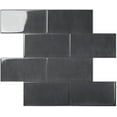 10-Sheet Subway Tile Peel and Backsplash, Self Wall Tiles, Backsplash ...