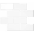 10-Sheet Thicker Design Peel and Stick Subway Tile, Stick on Tiles ...