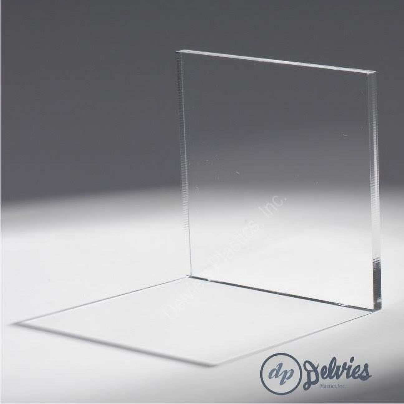 10 Sheets 1/8" Clear Cell Cast Acrylic Plexiglass 12" x 12" - Walmart.com
