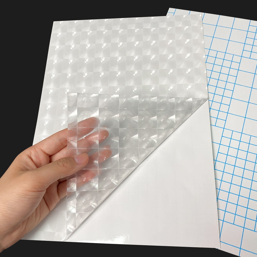 10 Sheets 15 Style A4 Transparent Holographic Overlay Lamination Film ...