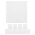 10 Sheets 20 Pages 6 Inch Self Adhesive Photo Album Refill Pages with 3 ...