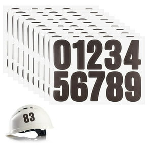 Small Number Stickers