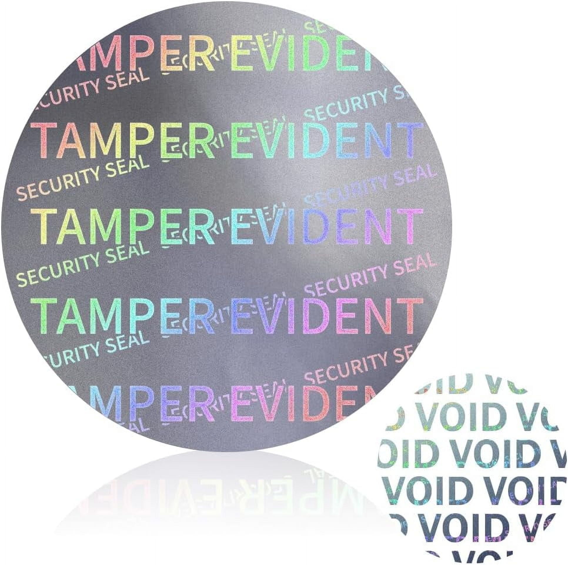 10 Sheets/490Pcs Hologram Tamper Proof Stickers with Tamper Evident ...