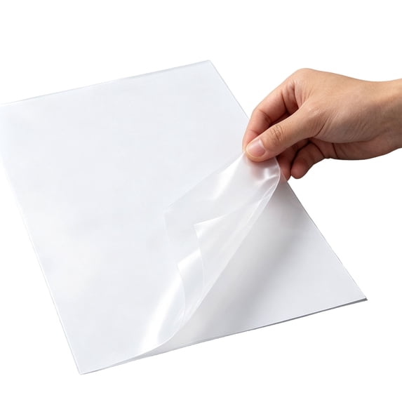 10 Sheets A4 Double Sided Adhesive Paper, Extra Strong Clear Double ...