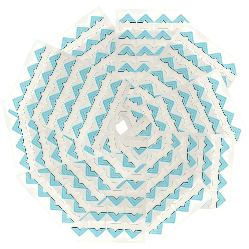 10 Sheets Album Corner Stickers Photo Corners Adhesive Manual Scrapbook ...