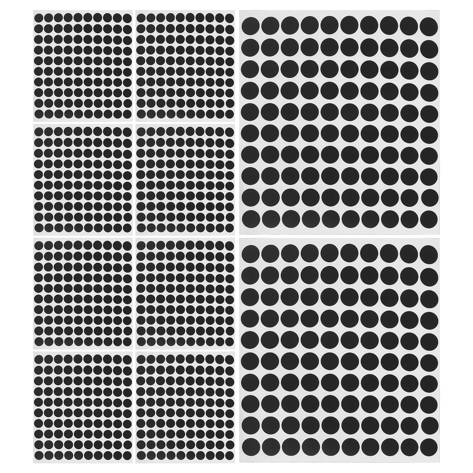 Hytrove Led Light Blocking Stickers Black 1000 Sheets 0.4x0.4x0.04in ...