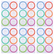Brewing America Dissolvable Food Storage Labels for Kitchen, Freezer ...