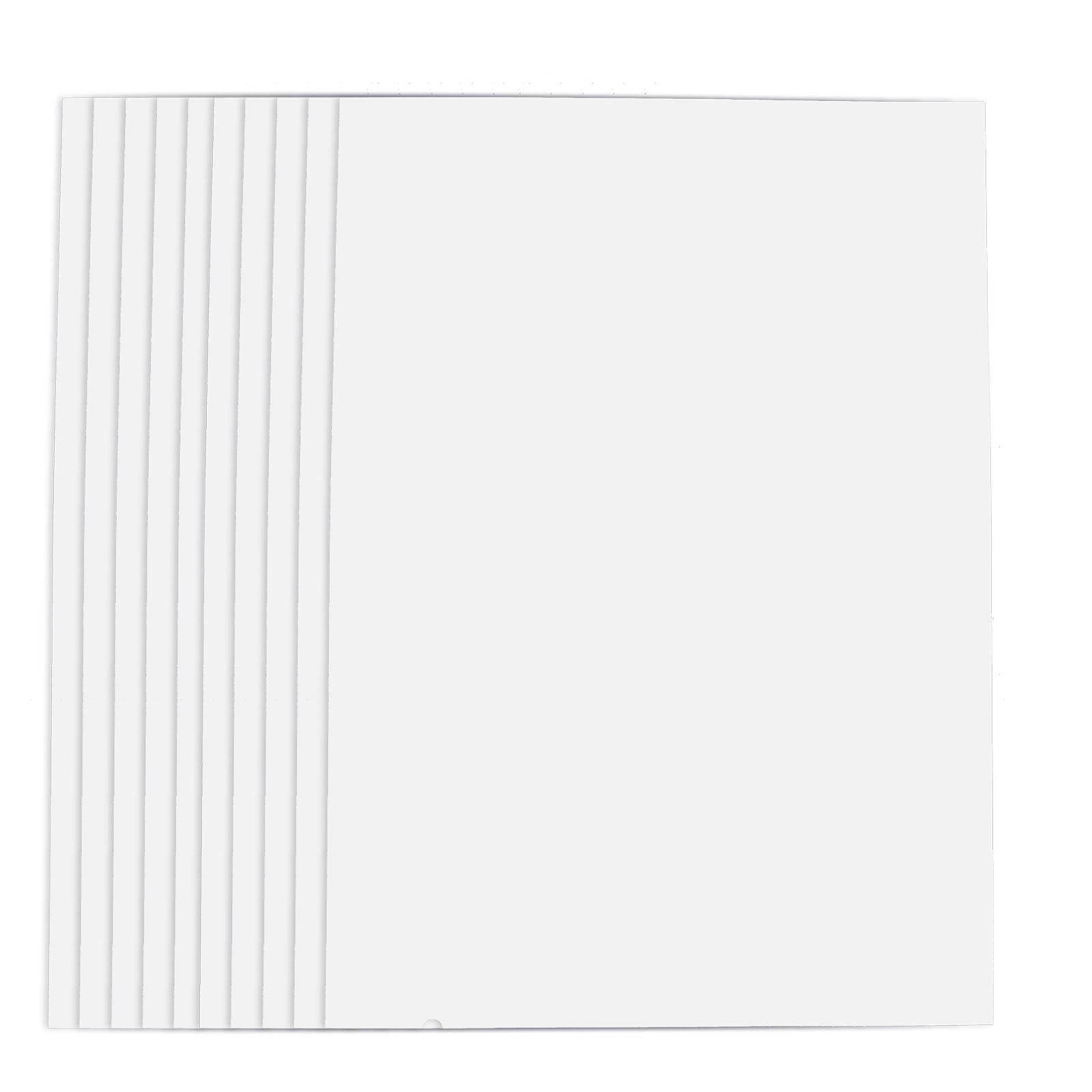 10 Sheets Business Card Printer Paper Double Sided Photo Film 8.5 X 11 ...