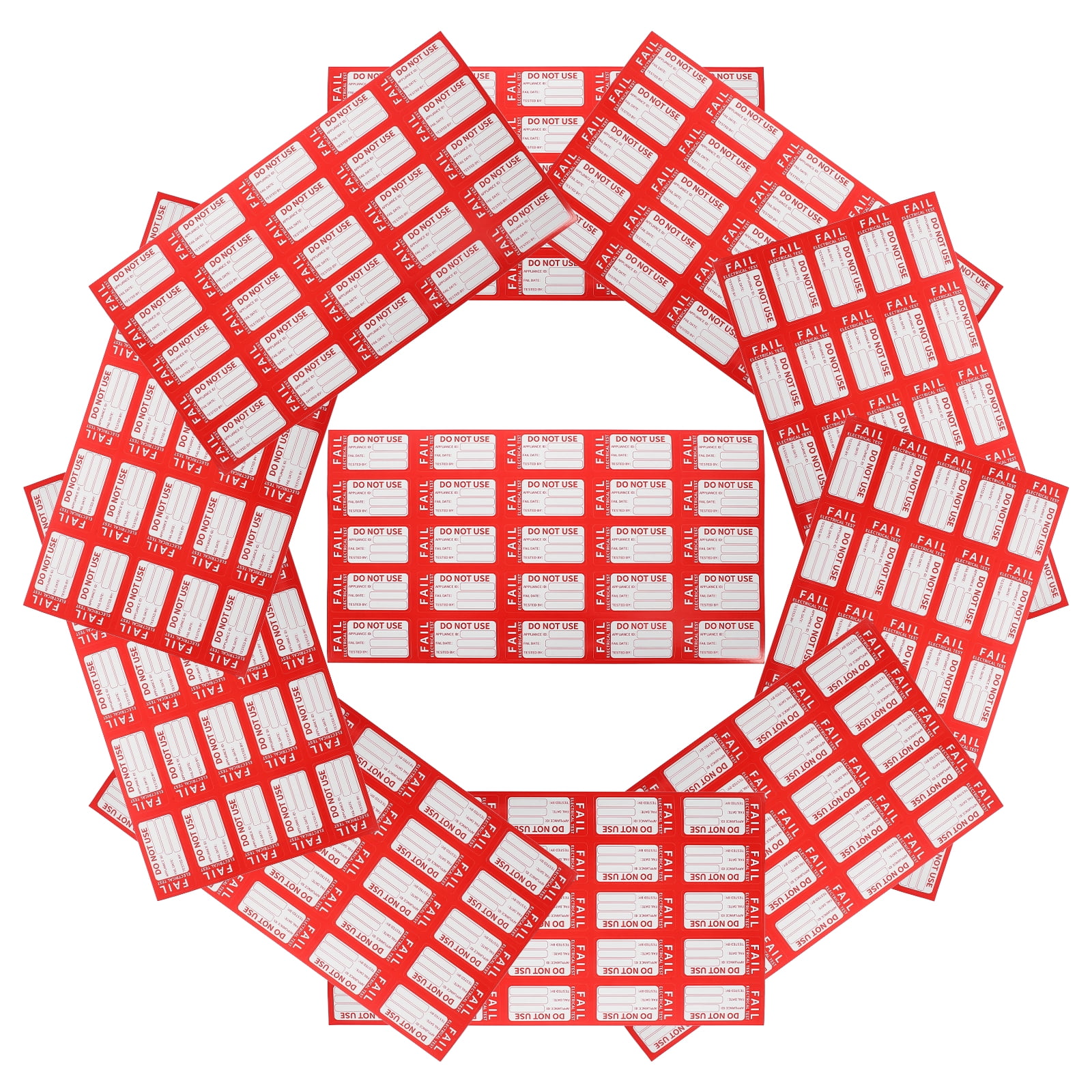 10 Sheets Certificate of Conformity Label Qualified Sticker - Walmart.com