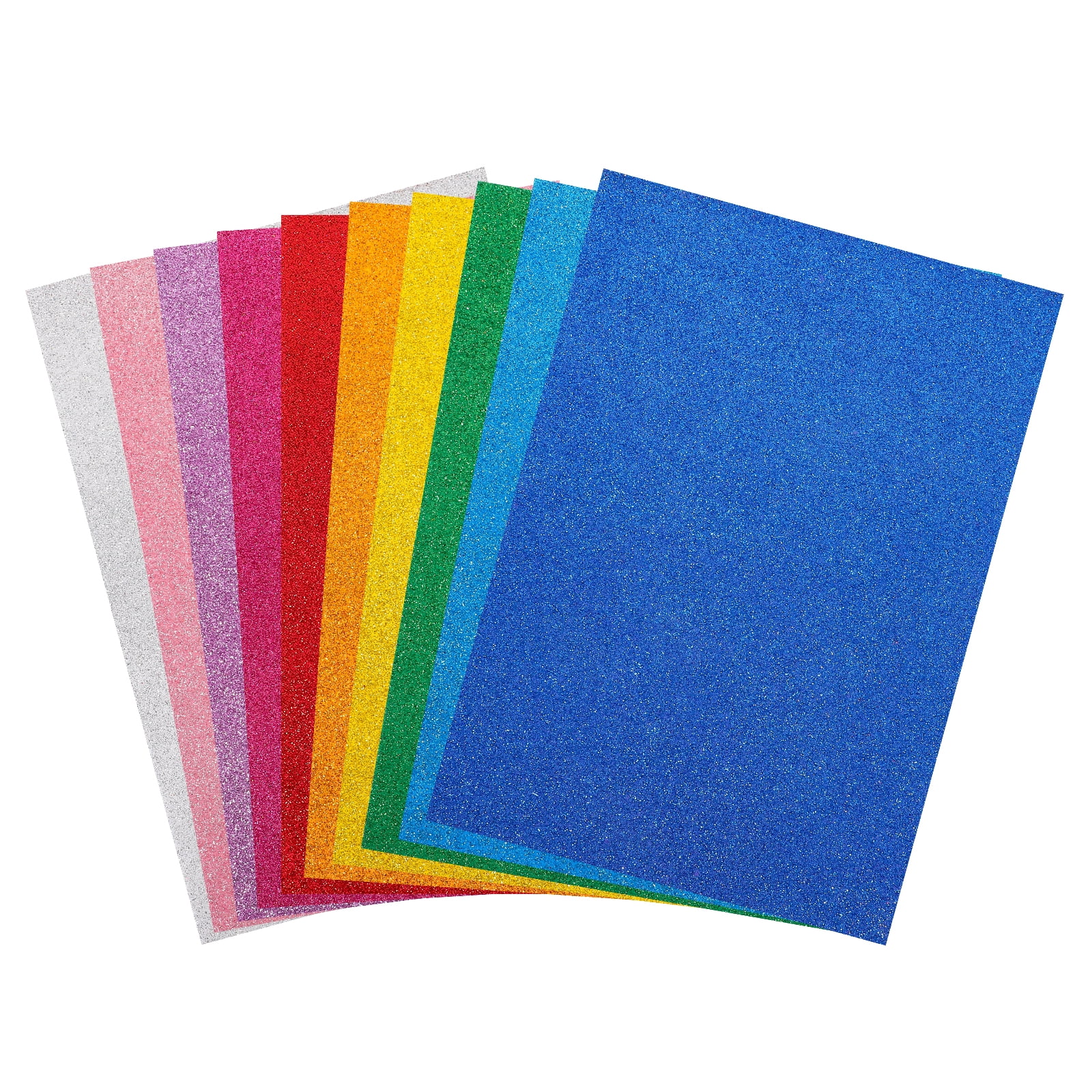 10 Sheets Colored Cardstock Paper Origami Jam Child - Walmart.com