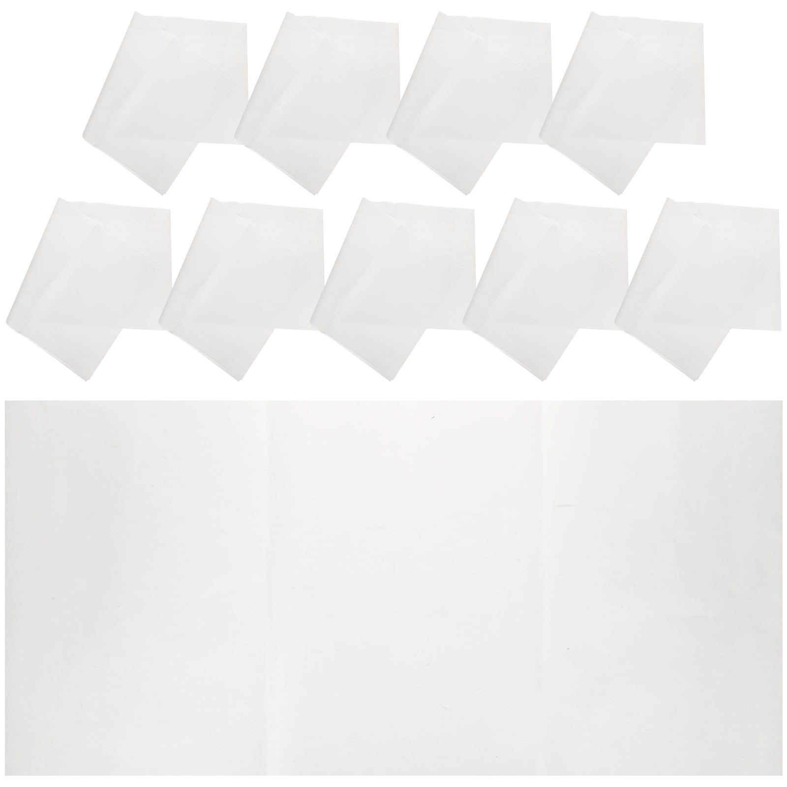 10 Sheets Craft Paper Fiber Vellum Decoupage Cut and Paste Manual ...