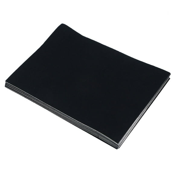 BESTOYARD Adhesive Backed Felt Fabric Sheets Black 10 Sheets - Walmart.com