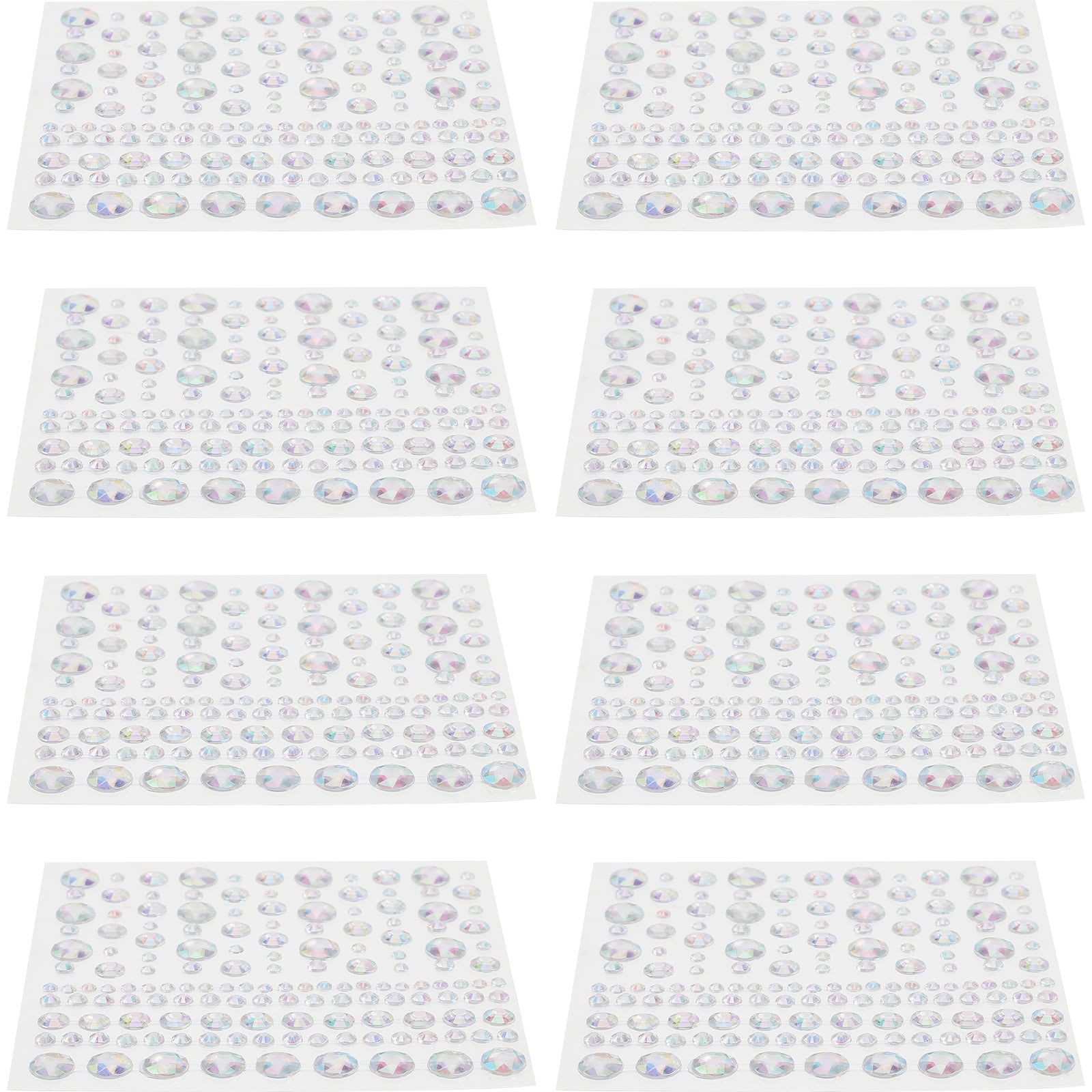10 Sheets Dining Table Candlesticks Makeup Stickers - Walmart.com