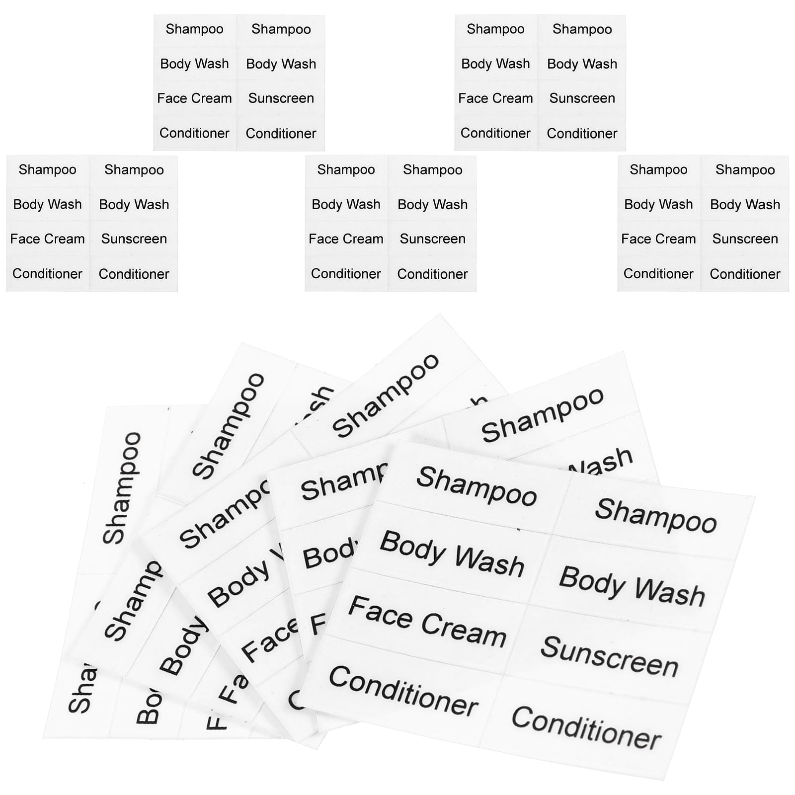 10 Sheets Dispensing Bottle Label Sticker Storage Labels Packing ...