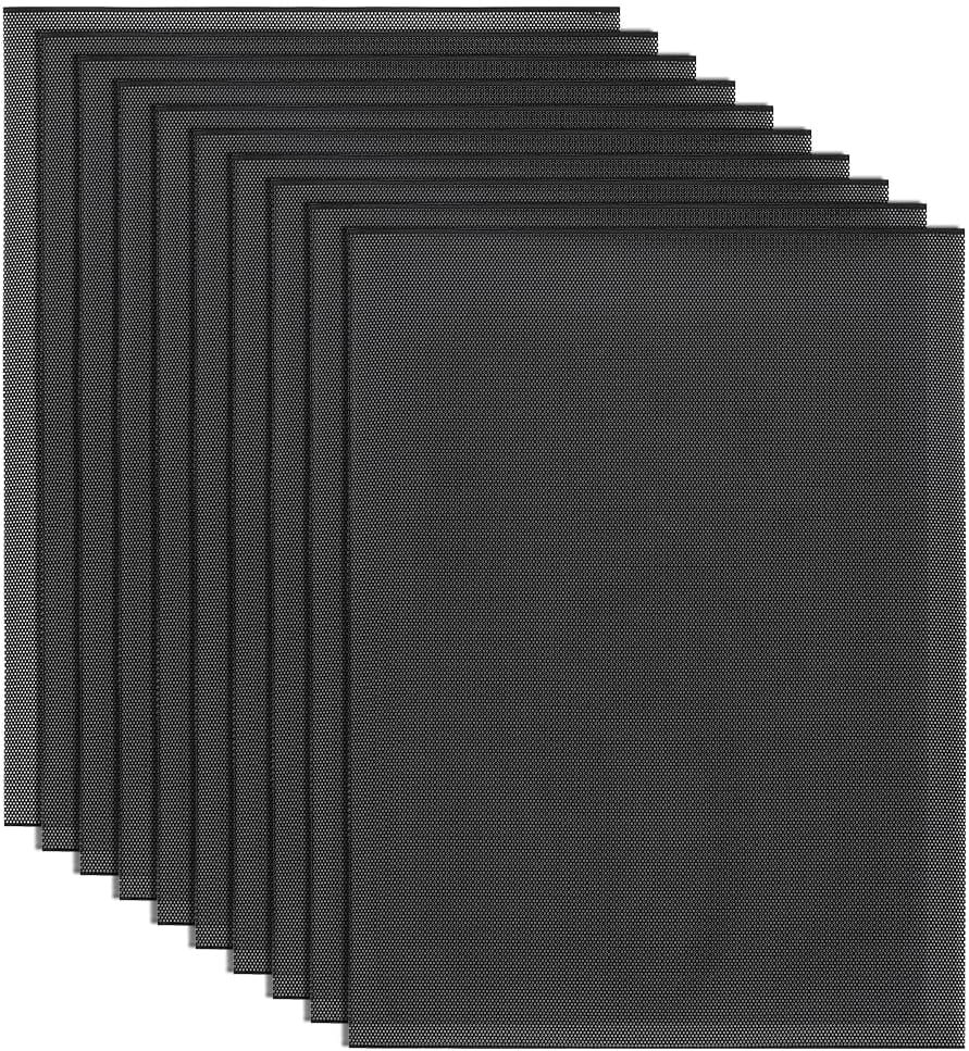 10 Sheets Fursuit Eye Mesh 11.8x8.6inch Black PVC Custom Eye Mesh ...