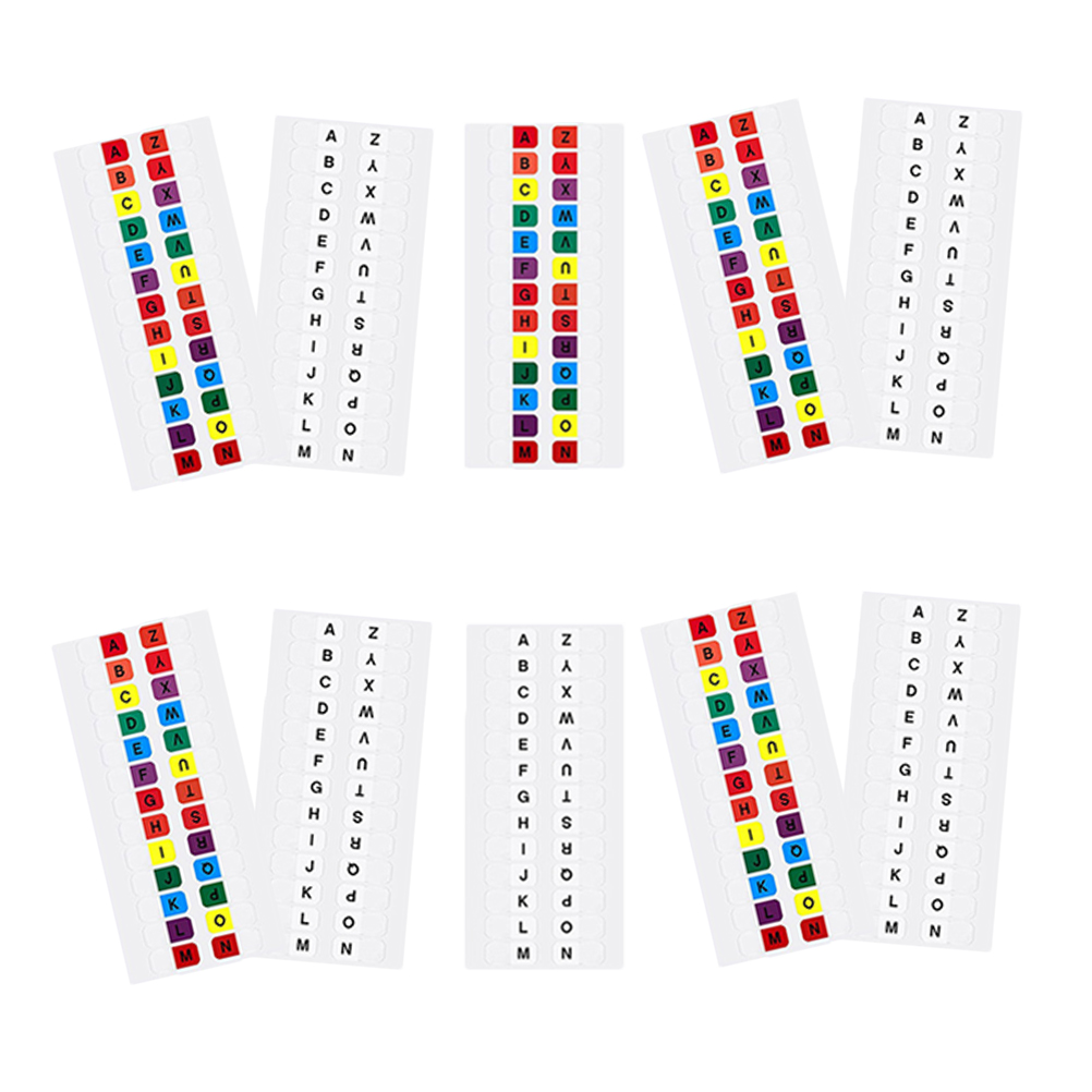 10 Sheets Index Label Clear Notes Book Tabs Page Flags Student ...
