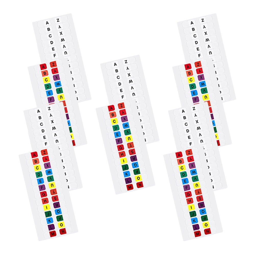10 Sheets Index Label Sticky Tabs for Annotating Books Student ...