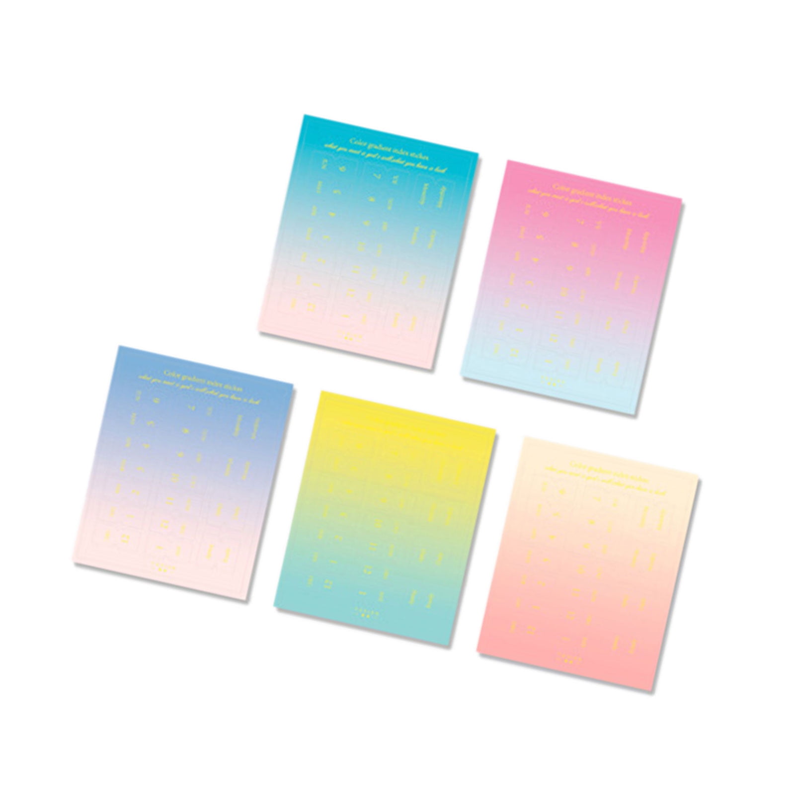 10 Sheets Index Stickers Adhesive Tabs Monthly Calendar Stickers ...