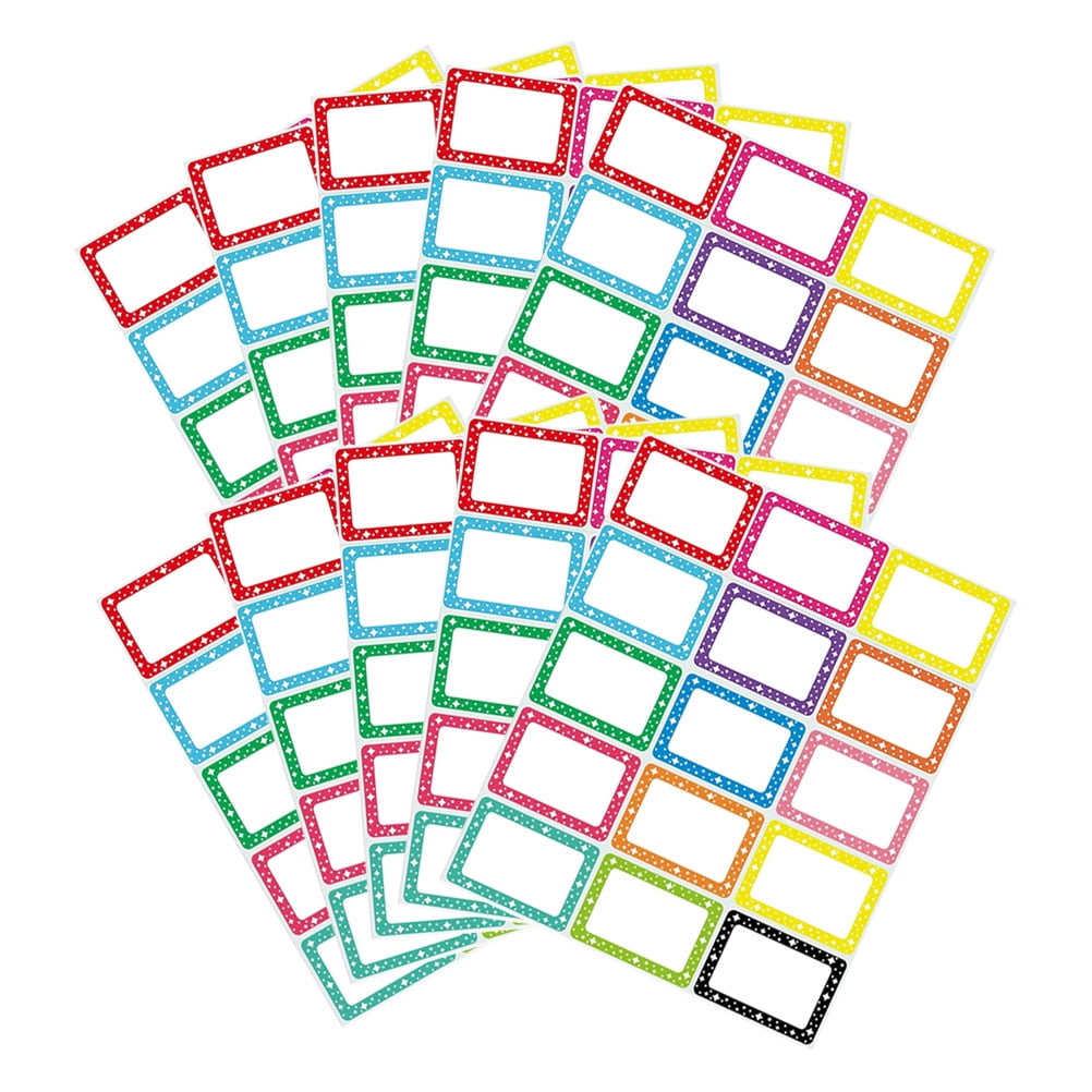 10 Sheets Label Sticker Name Sticker Sticker Name Tags Sticker Tabs ...