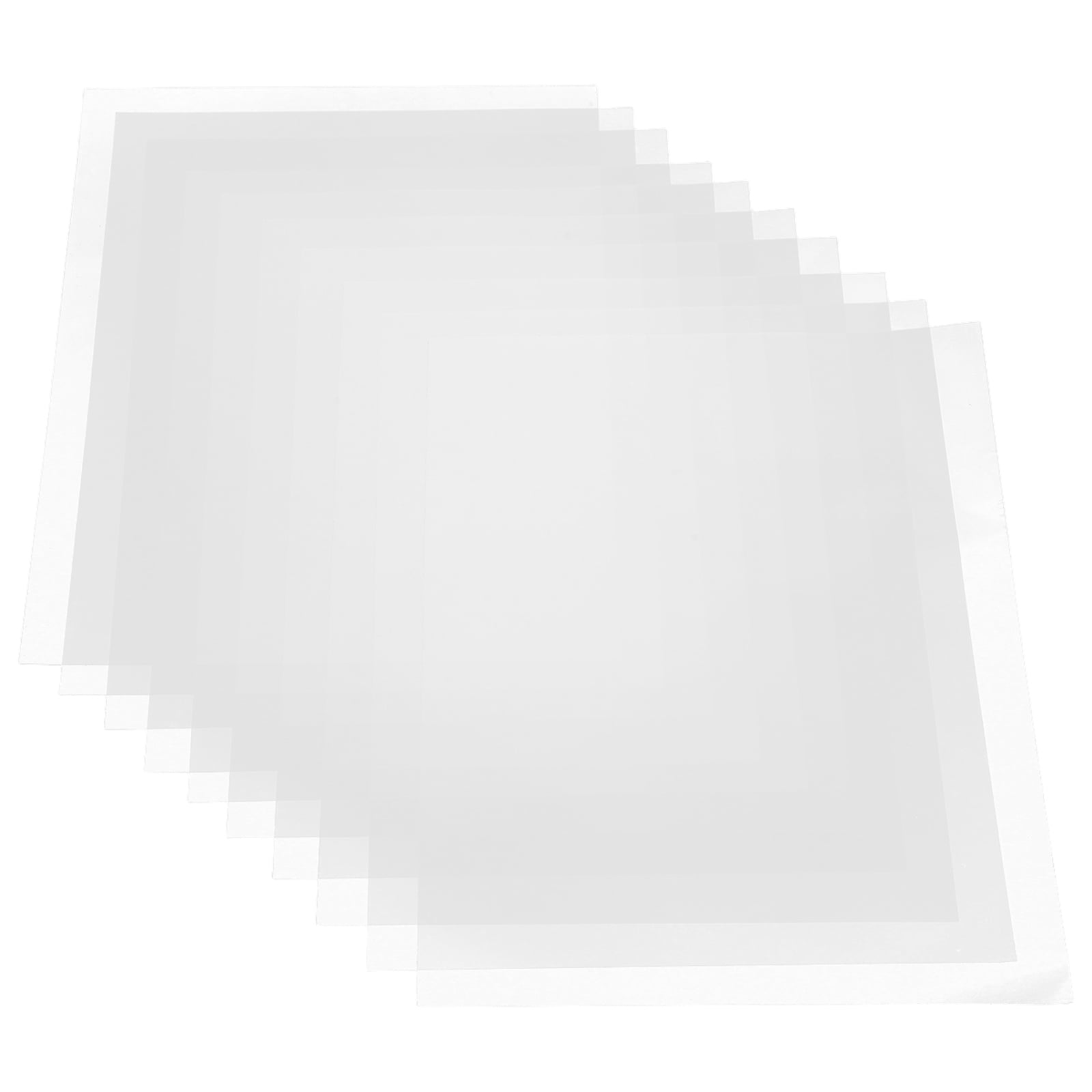 WHAMVOX 10 Sheets Transparent Adhesive Double Sided Tape for Walls ...